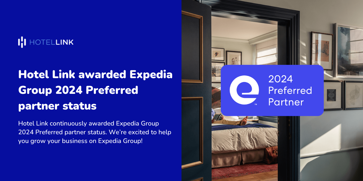 Hotel Link Awarded Expedia Group 2024 Preferred Partner Status